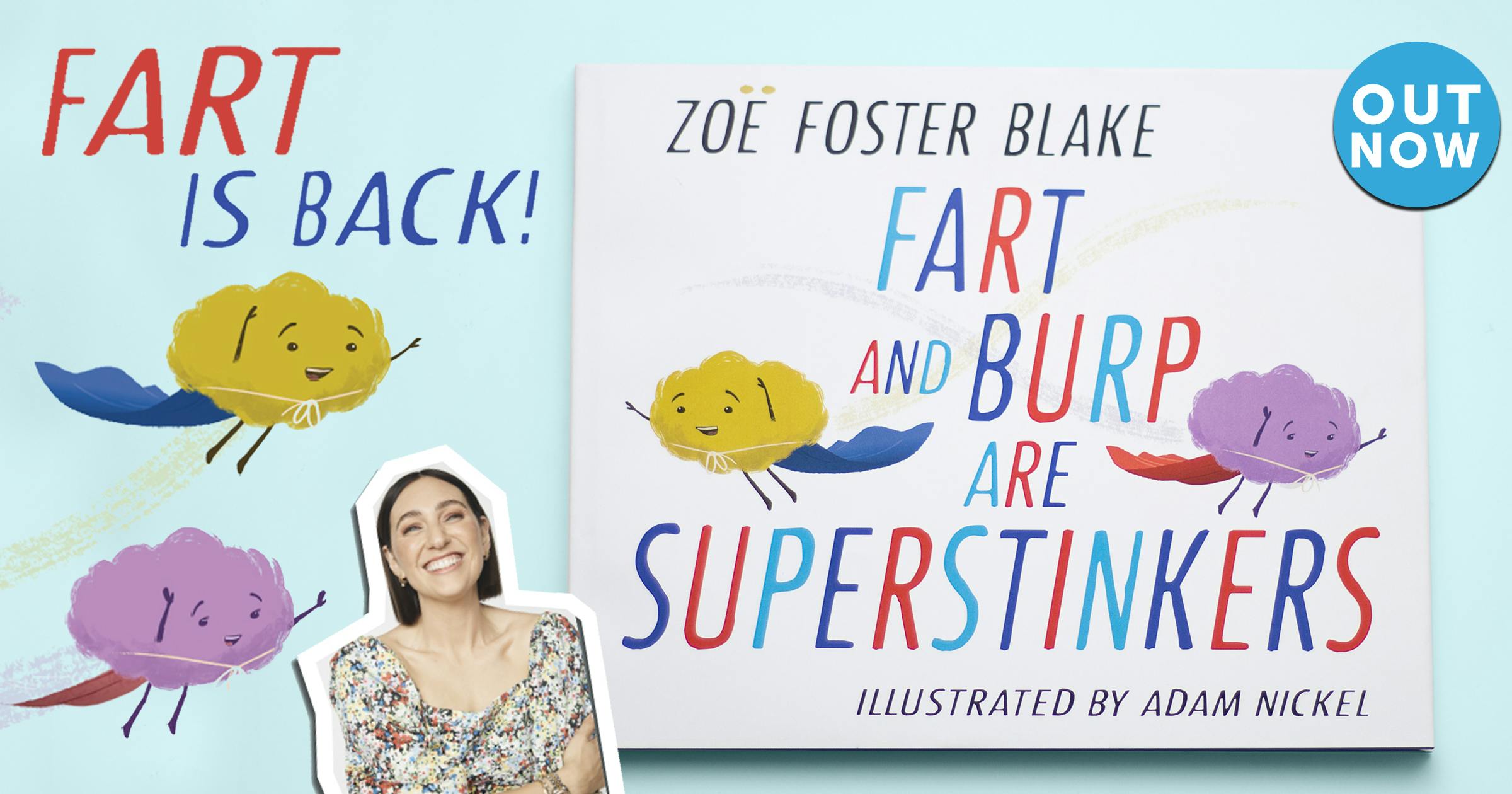 Fart and Burp are Superstinkers for Book Week - Penguin Books Australia